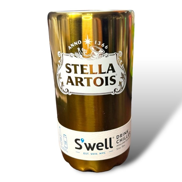 Swell | Dining | Stella Artois Swell Gold Stainless Steel Beer Drink ...